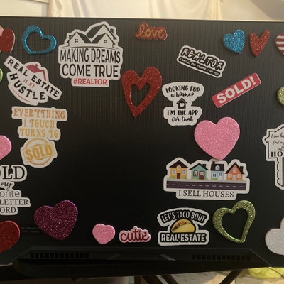 Realtor Stickers Real Estate Gift Ideas Vinyl Matte Home Sold 10 Pcs ...