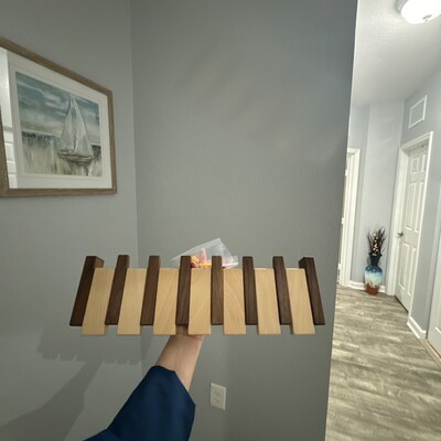 Creative Wooden Lamp Holder With Bark, Rustic E27 Lamp Holder, Wall ...