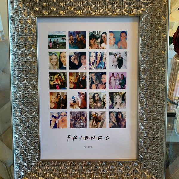Friends Photo Collage, Friends TV Fans, Best Friends Collage, Photo ...