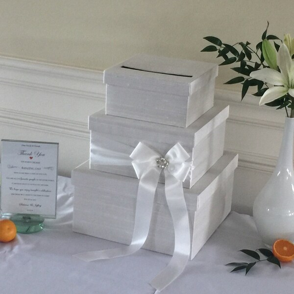 Wedding Card Box / Wedding Money Box / Wedding Card Holder / Wedding ...