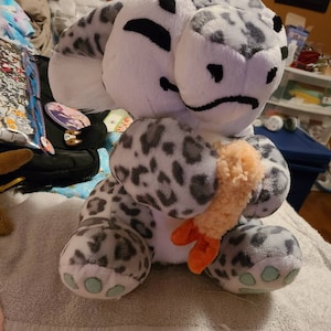 Plush sewing pattern PDF Furry Anthro stuffed animal Manokit | Etsy