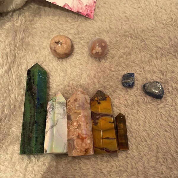 Ruby Zoisite Tower, Polished Ruby Zoisite Point, Anyolite Self-standing Tower, Crystal Healing ...