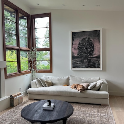 Handmade Reclaimed Oak Wood Desk Sustainable and Elegant Office ...