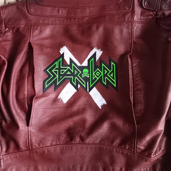 Star Lord Band Large Embroidered Iron-on Patch 10 INCHES - 26 CMS - Etsy