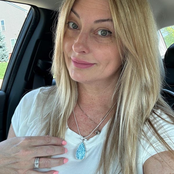 EXQUISITE Larimar Teardrop Stone, Top-grade AAA Deep Blue Larimar ...