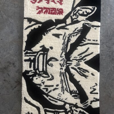 Sneakers Custom Rug Design / 100% Handmade / Tufted Rug /cut Pile ...