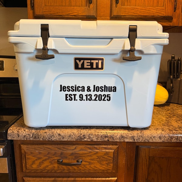 Cooler Box Decals - Custom Cooler Decals - Personalized Cooler Decals ...
