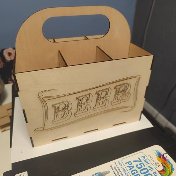 Laser Cut Kerf Tool Test Svg Template Glowforge Material Thickness Svg ...