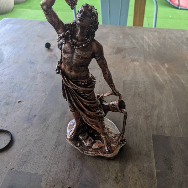 Egyptian Goddess Cleopatra Statue With Leopard Love Sculpture God ...