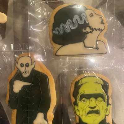 Vlad Dracula Cookies. Half Dozen 6. Great for Halloween - Etsy