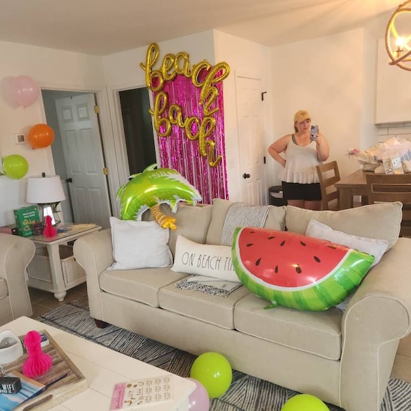 WATERMELON Balloon - Watermelon Party Decorations - Tutti Frutti Party ...