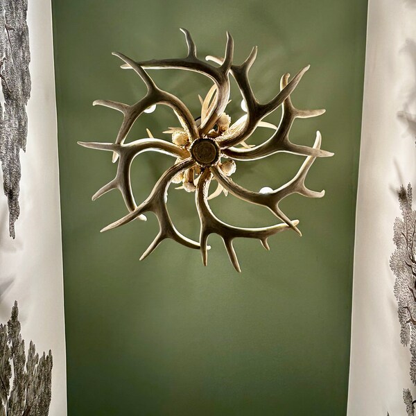 Deer Antler Towel Rack Coat Rack Individually Handcrafted for ...