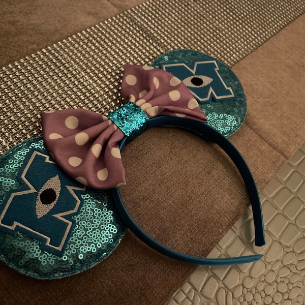 Monsters, Inc Inspired Mouse Ears - Etsy