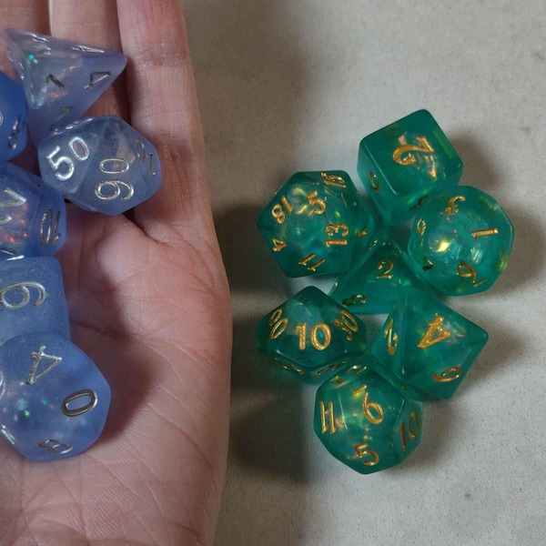 Mushroom Dice Vault and Multicolored Mushroom Dice Set, Dice Set ...