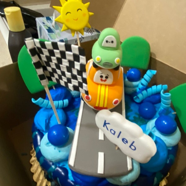 Go! Go! Cory Carson Chrissy Birthday Cake Topper, Personalised - Etsy