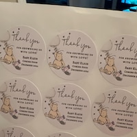 Hunny is on the Way, Stickers, Baby Shower, Birthday, Honey Favors ...