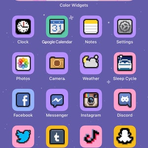 100 Cute Kawaii Cat Ios Icons Pack Iphone Theme App - Etsy
