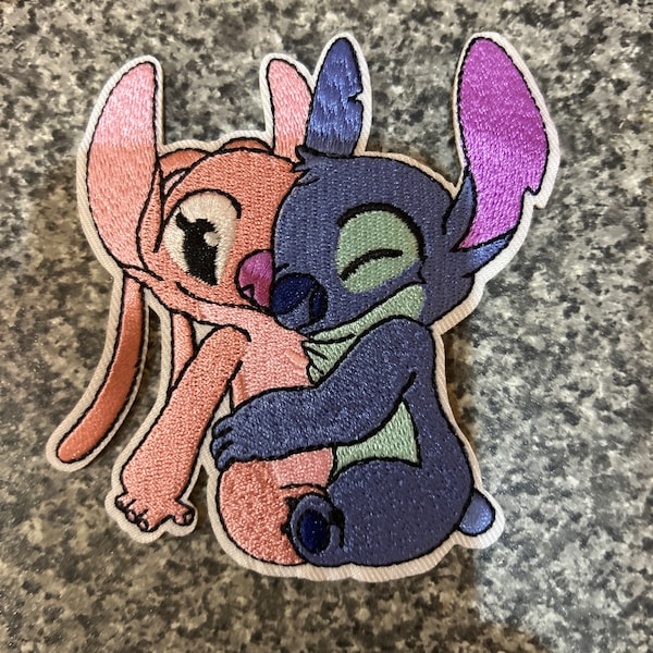 Lilo and Stitch Patches Badges Iron on Sew On - Etsy