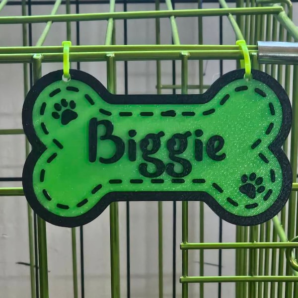 Personalized Dog Name Sign Custom Kennel Name Plate Puppy Name Sign Dog ...