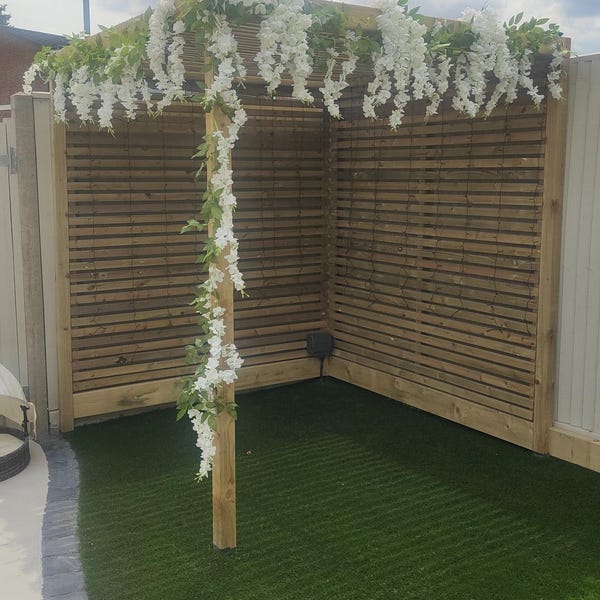 Exterior Garden Timber Steps, Pressure Treated, Outside Stairs ...