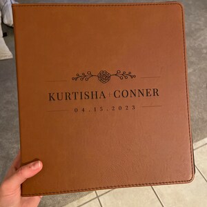 Personalized Wedding Planner 3-ring Binder Wedding Planner - Etsy