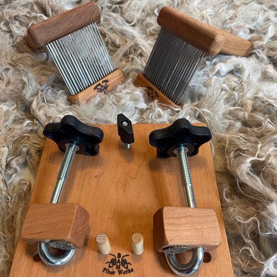 Hackle & Comb Kit Double or Single Row Smooth Points Diz - Etsy