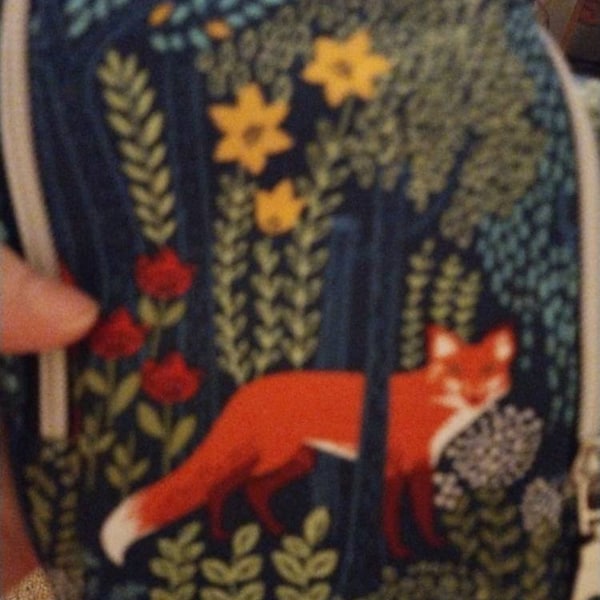 Water Bottle Sling Bag With Wallet Pocket--fox and Flora - Etsy