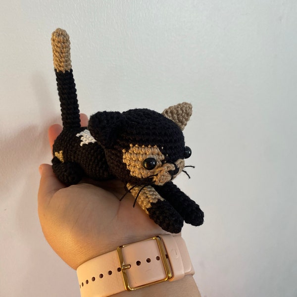 Crochet Calico Cat Pattern, Amigurumi Spotted Kitten Tutorial PDF - Etsy