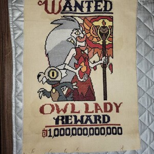 WANTED Luz, Hooty, Lilith, Eda Bundle the Owl House Cross Stitch - Etsy