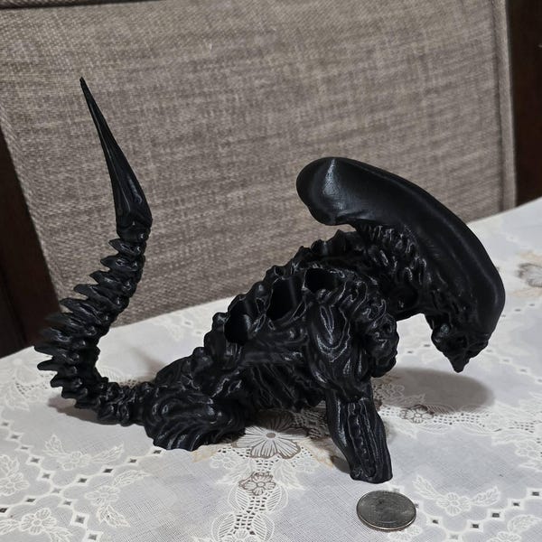 Alien Penholder Xenomorph Inspired With Base - Etsy