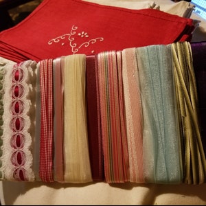 Scrunched Seam Binding Ribbon Seam Binding Crinkle Ribbon 5 | Etsy