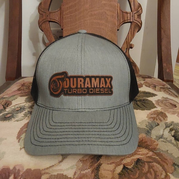 Duck It Hunting Hat, Leather Patch Hat, Hunting Gear, Leather Patch ...