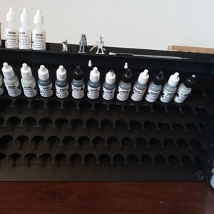 Wall Mounted Tube Type Paint Storage Rack 20/21ml Tubes or - Etsy