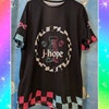 BTS J-hope JITB Inspired Tough Phone Cases, B&w Check, K-pop Merch ...