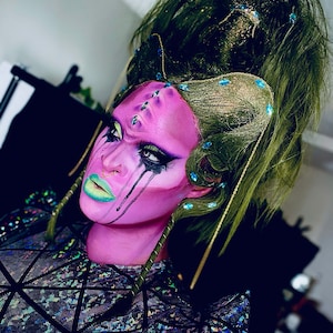 Alien Prosthetic, SFX Makeup, Silicone Appliance, Halloween, Special ...