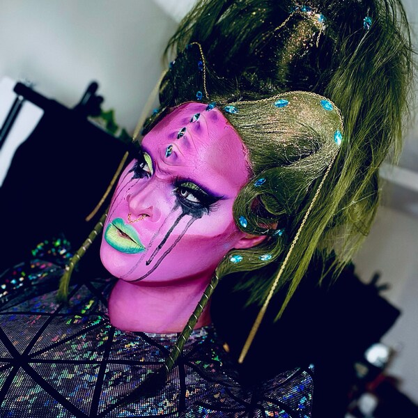 Alien Prosthetic, SFX Makeup, Silicone Appliance, Halloween, Special ...