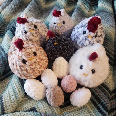 Mabel Chicken CROCHET PATTERN - Etsy