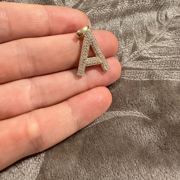 Handmade Solid 14k Gold Name Plates Pendants Big Plates Solid 14k 2 ...