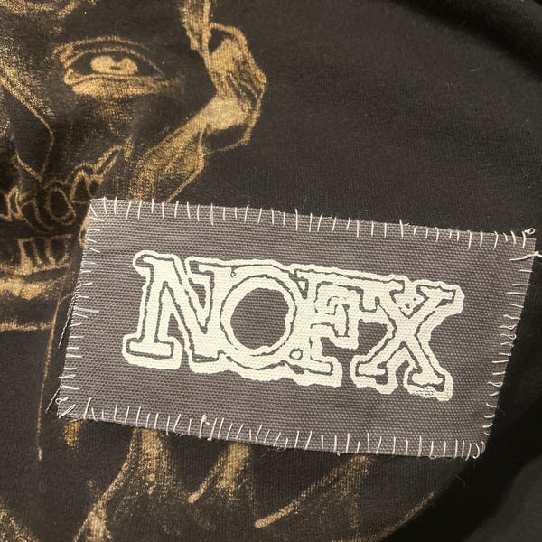 NOFX Face Logo DIY Punk Patch - Etsy