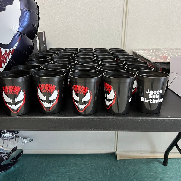 Venom Party Cups - 16oz Stadium Cups - Etsy