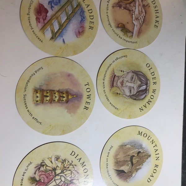 Tea Leaf Fortune Cards Kit Card Deck & Guidebook Set Oracle Cards and ...