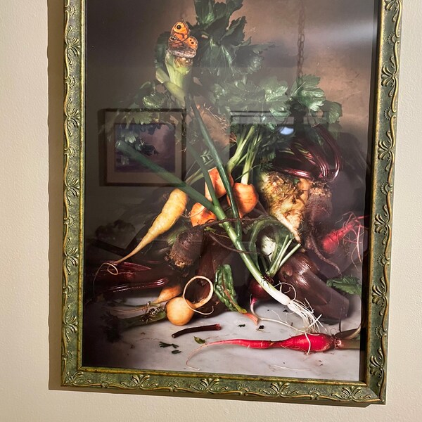 Ornate Green Gold Picture Frame,vintage Green Gold Ornate Frame,fancy ...