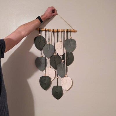 Macrame Large Curtain Extra Large Wall Art Handmade Home - Etsy