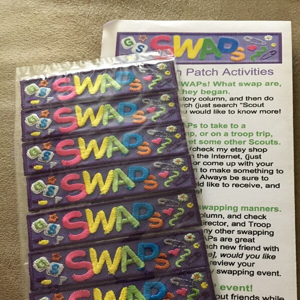 Beaded GS Scout Law SWAP Instructions & Tags ~ Digital / Printable File ...