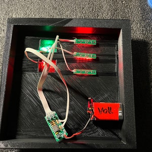 LED Chaser Strobe Light Flash Controller Speed Control 8x 3mm Leds RC ...