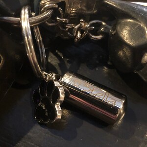 Dog Urn Cremation Keychain Personalized Memorial Ashes - Etsy