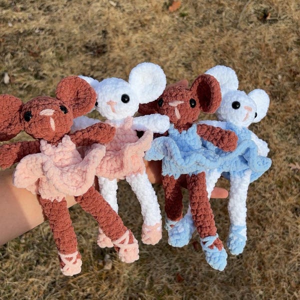 Brie Mouse Mermaid Tail Mod CROCHET PATTERN fable Collection - Etsy