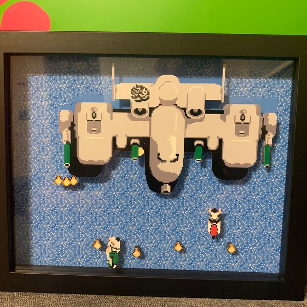 The Simpsons Shadow Box-arcade-simpsons - Etsy