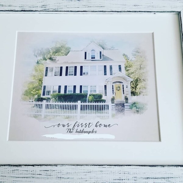 Add a Frame - Frame Add-on - Photo Frame Personalized Housewarming Gift ...