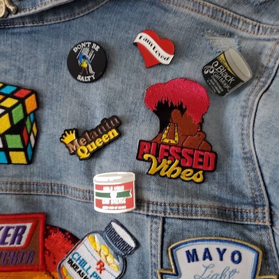 Black Queen on Throne Enamel Pin, Afro Queen Pin, Hard Enamel Pin ...